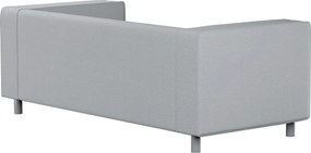 Potah na pohovku IKEA  Klippan 2-místná barva šedá látka pletený vzor