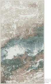 Breno Kusový koberec SENSI FIUME Light Beige, 80x150 cm, Vícebarevné