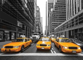 Malvis ® Tapeta NYC taxi Vel. (šířka x výška): 432 x 290 cm