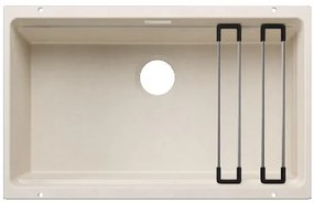 Blanco Etagon 700 - Silgranitový dřez, 70x40 cm, s příslušenstvím, jemná bílá 527764