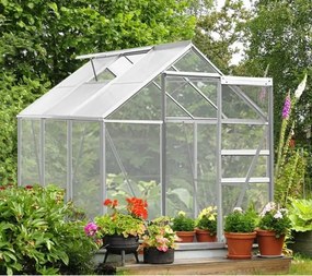 Deuba Zahradní skleník - 190 x 195 x 195 - plocha 3,7 m² - objem 5,85 m³ + základna