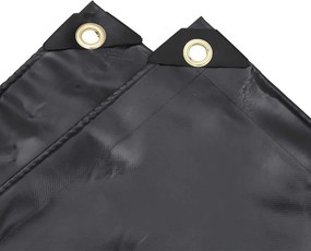 Plachta antracitová 2,5 x 4,5 m 650 g/m² 156102