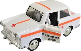 MaDe 98528 - Auto ambulance retro na setrvačník 6 x 17 x 8 cm