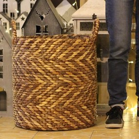 Úložný koš z vodního hyacintu 50 cm - vel. 4, La Almara