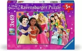 Ravensburger Disney: Princezny z pohádek - 3x49 dílků / od 5 let