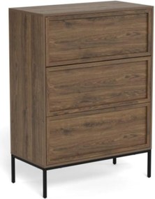 Komoda Palmdale 80 cm dub kouřový