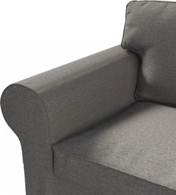 Potah na pohovku IKEA Ektorp 2-místná rozkládací  NOVÝ MODEL 2012 barva šedá látka pletený vzor