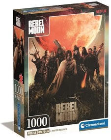 Clementoni - Puzzle 1000 Netflix rebel moon - Compact