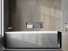 Mexen X-Wall-NR nástěnná police bez límce 60 x 20 cm, inox - 1911602010