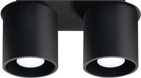 Sollux Lighting Stropní svítidlo ORBIS 2 černé