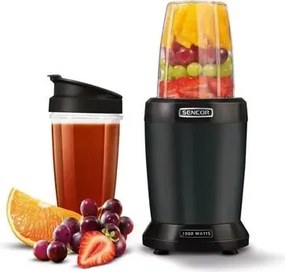 SENCOR SNB 4303BK černá / Nutri mixér / 1000 W / 800  1000 ml