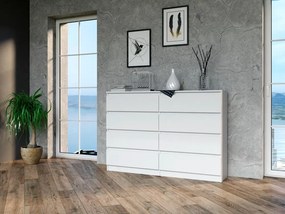 FALCO Komoda Malvína M8 140 bílá