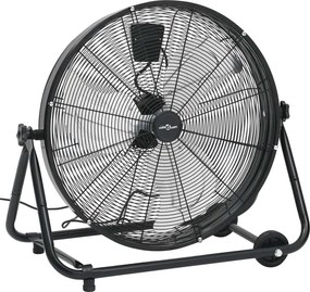 vidaXL Průmyslový bubnový ventilátor 60 cm 172,5 W černý [51453]