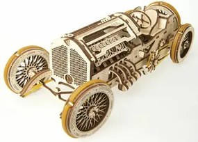 Ugears 3D dřevěné mechanické puzzle U9 Auto (Grand Prix) / od 14 let /