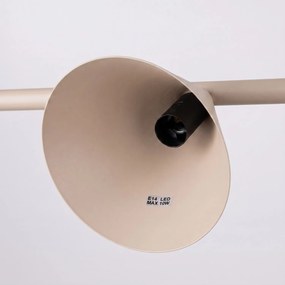 Sollux Lighting Lustr NOX 4L taupe