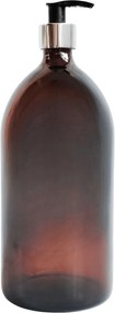 Dávkovač mýdla MONA 1 000 ml s černo-stříbrným dávkovačem