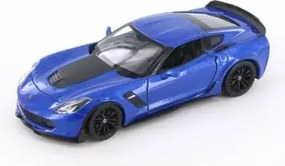 Welly Chevrolet Corvette Z06 (2017) modrá / 1:34 / od 3 let