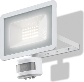 Livarno® Venkovní LED reflektor s pohybovým senzorem (bílá)