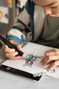 Artissimo - Kreslící tablet s podsvícením - Manga postavy