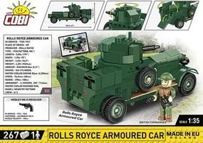 COBI 2988 Bristké obrněné vozidlo Rolls-Royce 1920 Pattern Mk I / 1:35