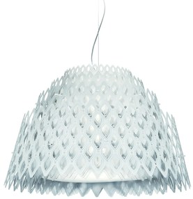 Slamp Half Charlotte, bílé designové závěsné svítidlo, 4xE27, průměr 79cm