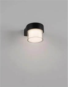 NV 9925665 Venkovní nástěnné svítidlo DARF černý hliník ABS difuzor LED 5W 3000K 100-240V 104st. IP65 světlo dolů - NOVA LUCE