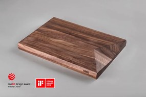 UBRD designové krájecí desky Dřevěné kuchyňské prkénko UBRD Vlajka "L", 40 x 25 x 3 cm