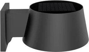 Viking - LED Stm. solární nástěnné svítidlo se senzorem LED/1W/3,7V IP44 4000K