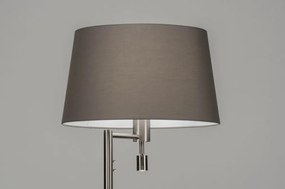 Stojací designová šedá lampa La Scale Grey Nuo