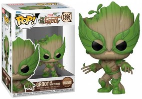 Funko pop! marvel we are groot groot as wolverine 1396