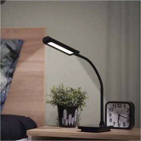 Stolní LED lampa KYLE s USB černá