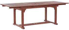 Stůl z akátového dřeva TOSCANA 160/220 x 90 cm Beliani