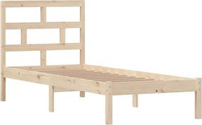 Rám postele 75 x 190 cm Small Single masivní dřevo 3101178