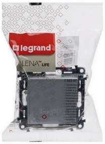 Legrand Valena LIFE vypínač č.7 hliník 752307