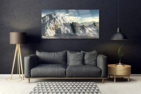 Plexisklo-obraz Hory Krajina 120x60 cm