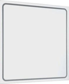 Sapho Gemini II - Zrcadlo s LED osvětlením, 55x55 cm GM055