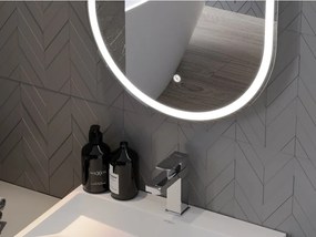 Mexen Bono, LED koupelnové zrcadlo s podsvícením 45 x 120 cm, 6000K, ochrana proti zamlžování, 9816-045-120-611-00