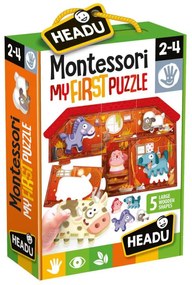 Headu HEADU: Montessori Moje první puzzle - Farma