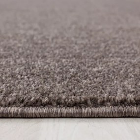 Vopi | Kusový koberec Ata 7000 mocca - kulatý 120 cm průměr