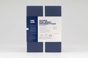Florella Prostěradlo Avance Jersey 45 Jeans, 140-160x200 cm