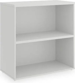 Nízká skříň SimpleOffice 80 x 40 x 80 cm, bílá