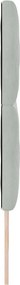 Čelo postele Světle šedá 180 cm samet 3337945