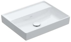 Villeroy & Boch Collaro - Umyvadlo 55x44 cm, bez přepadu, bez otvoru pro baterii, alpská bílá 4A335801