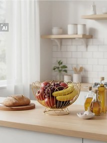 Sinsay - Koš na potraviny - zlatá