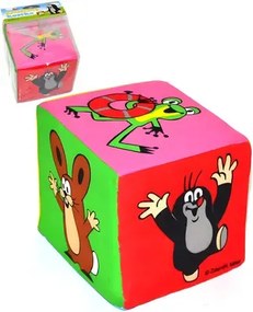 Textilní kostka Krtek Baby 10 cm / Kostka / textil / 0m+