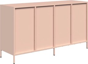 Příborník růžový 135 x 39 x 73,5 cm ocel válcovaná za studena 3307168