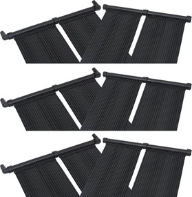 vidaXL Solární ohřívač bazénu panel 6 ks 80 x 310 cm [3079663]
