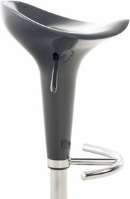 Barová židle Saddle – šedá