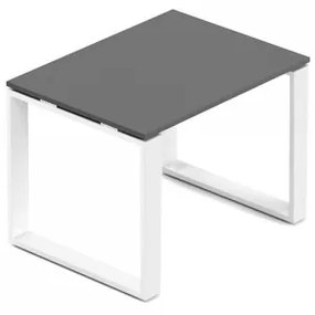 Konferenční stolek Creator 80 x 60 cm, bílá podnož / Antracit