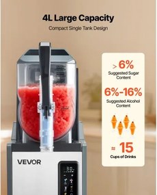 Výrobník ledové kaše VEVOR, 350 W – 4 l
